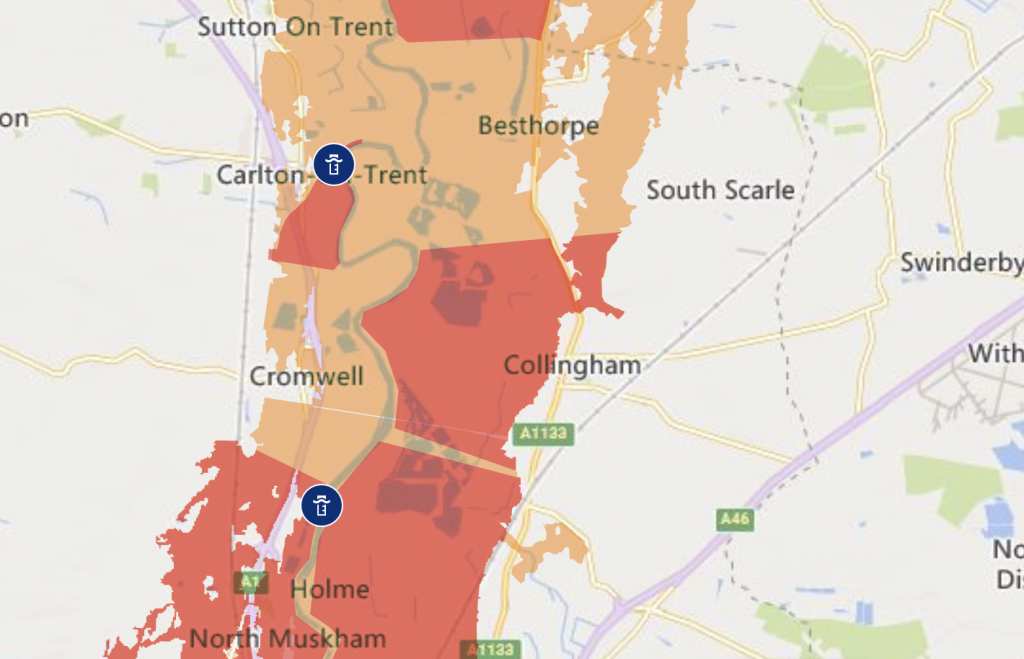 Major incident declared in Nottinghamshire due to flooding – Collingham ...